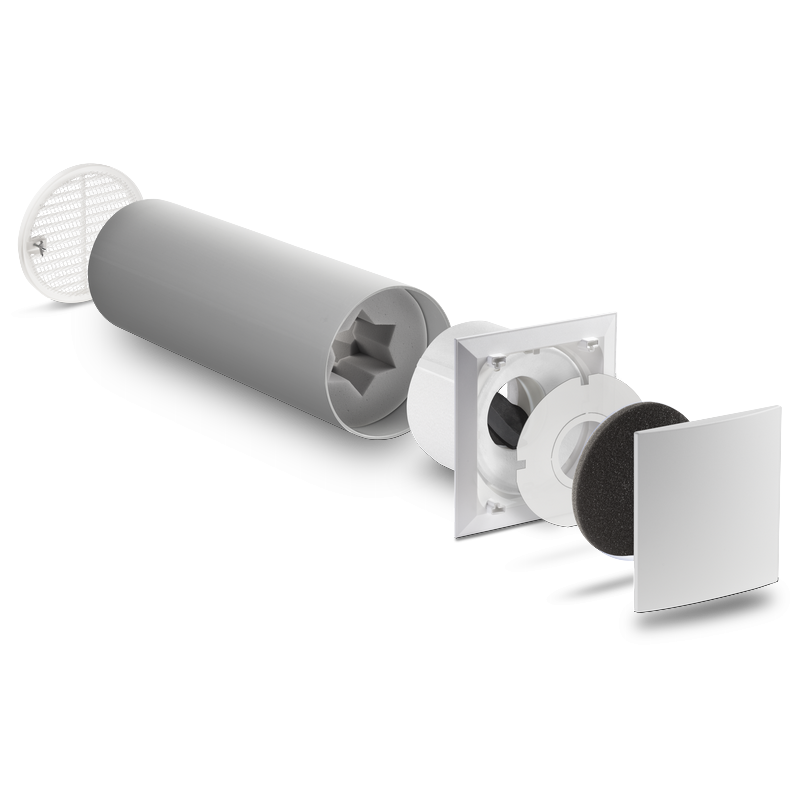 Kit VMC entrée d'air ALD-R 160 LUNOS